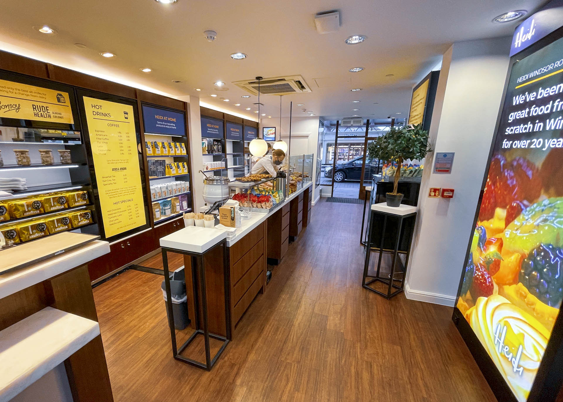 Locations | Heidi | bakery coffee shops in Berkshire, Surrey and Hampshire